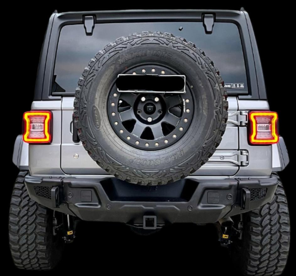 Smittybilt Stryker Modular Rear Bumper For 2018-2025 Jeep Wrangler JL ...