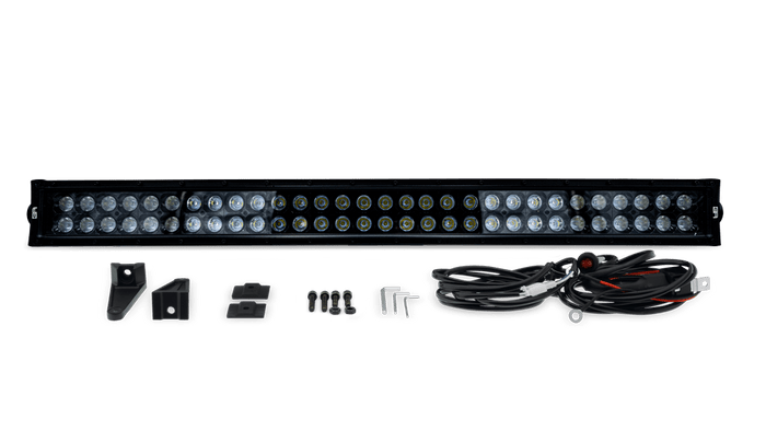 Body Armor 30" BLACKOUT LED LIGHT BAR COMBO BEAM WITH WIRE HARNESS ...