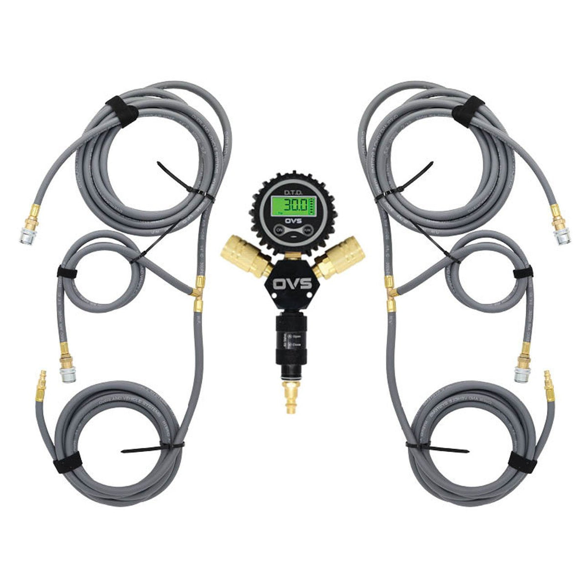 OVS Quick 2 or 4 Tire Inflation / Deflation System Ultra Fast Hose Kit ...