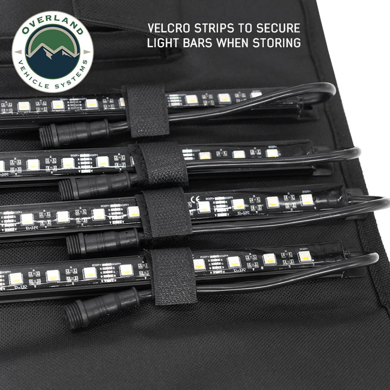 4 Piece Universal Bed Cap & Tent LED Light Kit – Plug & Play RGBWW Cam ...