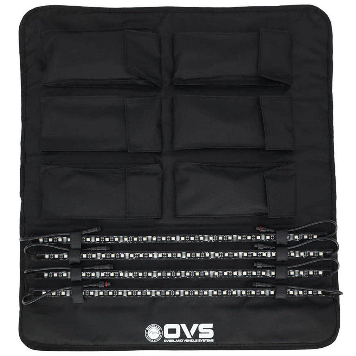 OVS 4 Piece Universal LED Light Kit – Plug & Play RGBWW Camping Lights ...
