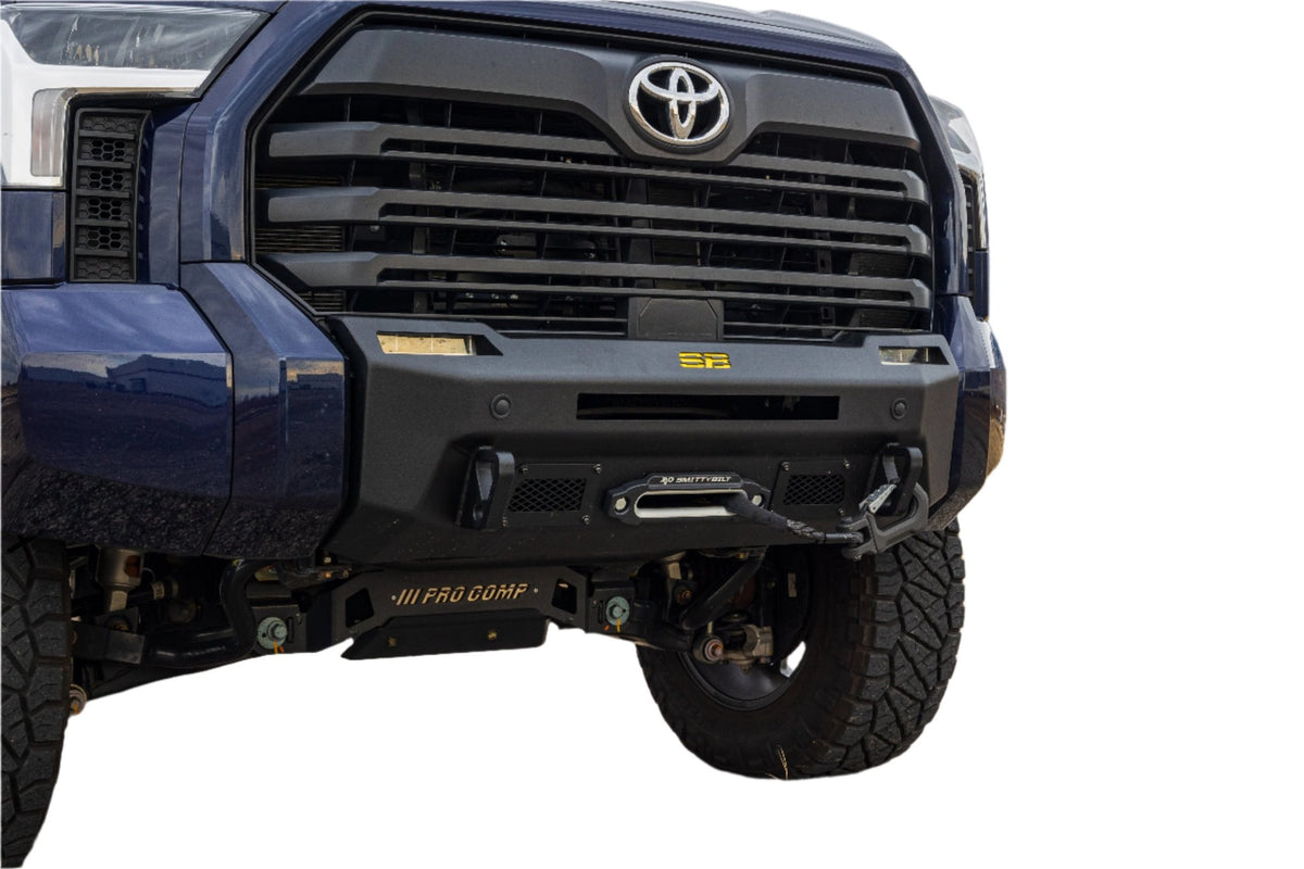 Smittybilt Hidden Winch Center Mount Front Bumper 22-26 Toyota Tundra ...