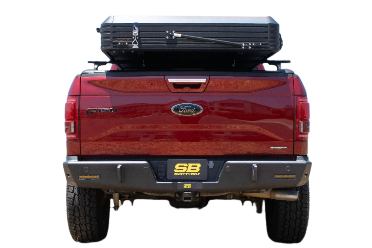 SmittyBilt Adventure Series Bolt On Rear Bumper 2015-2024 Ford F-150 ...