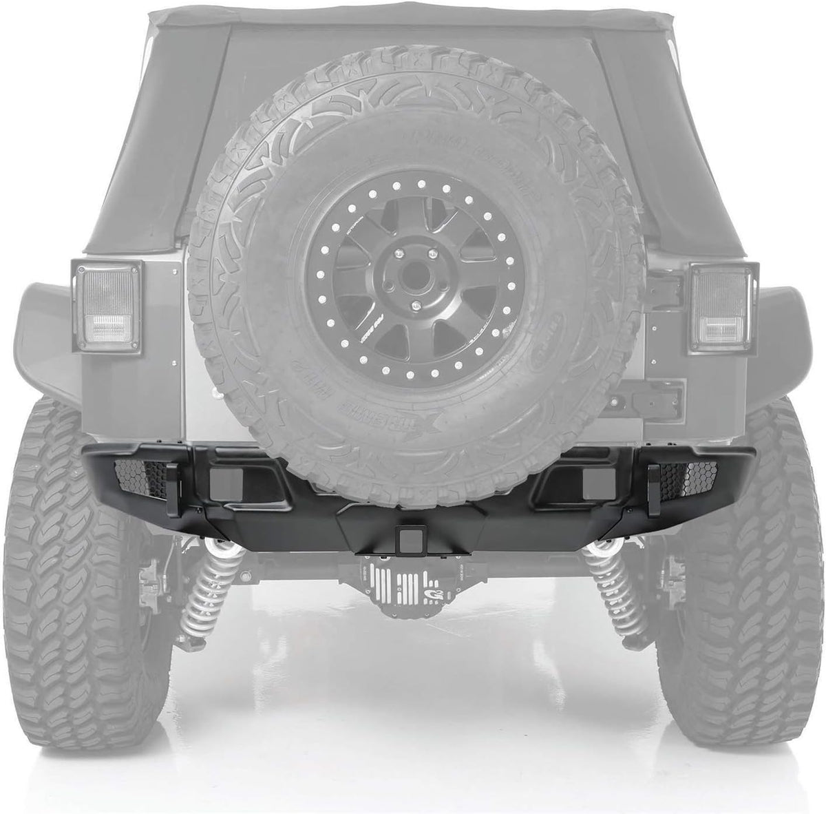 Stryker Modular Rear Bumper for 2007-2018 Wrangler JK - Recon Recovery