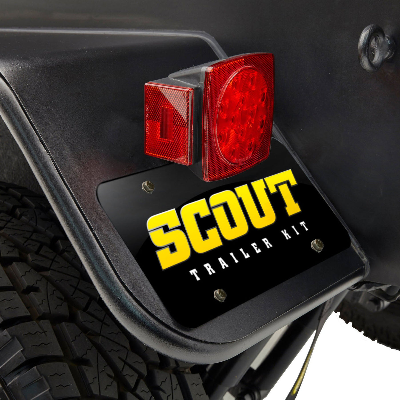 SB Scout Military Style Overlanding Trailer w/ Full Articulating ...