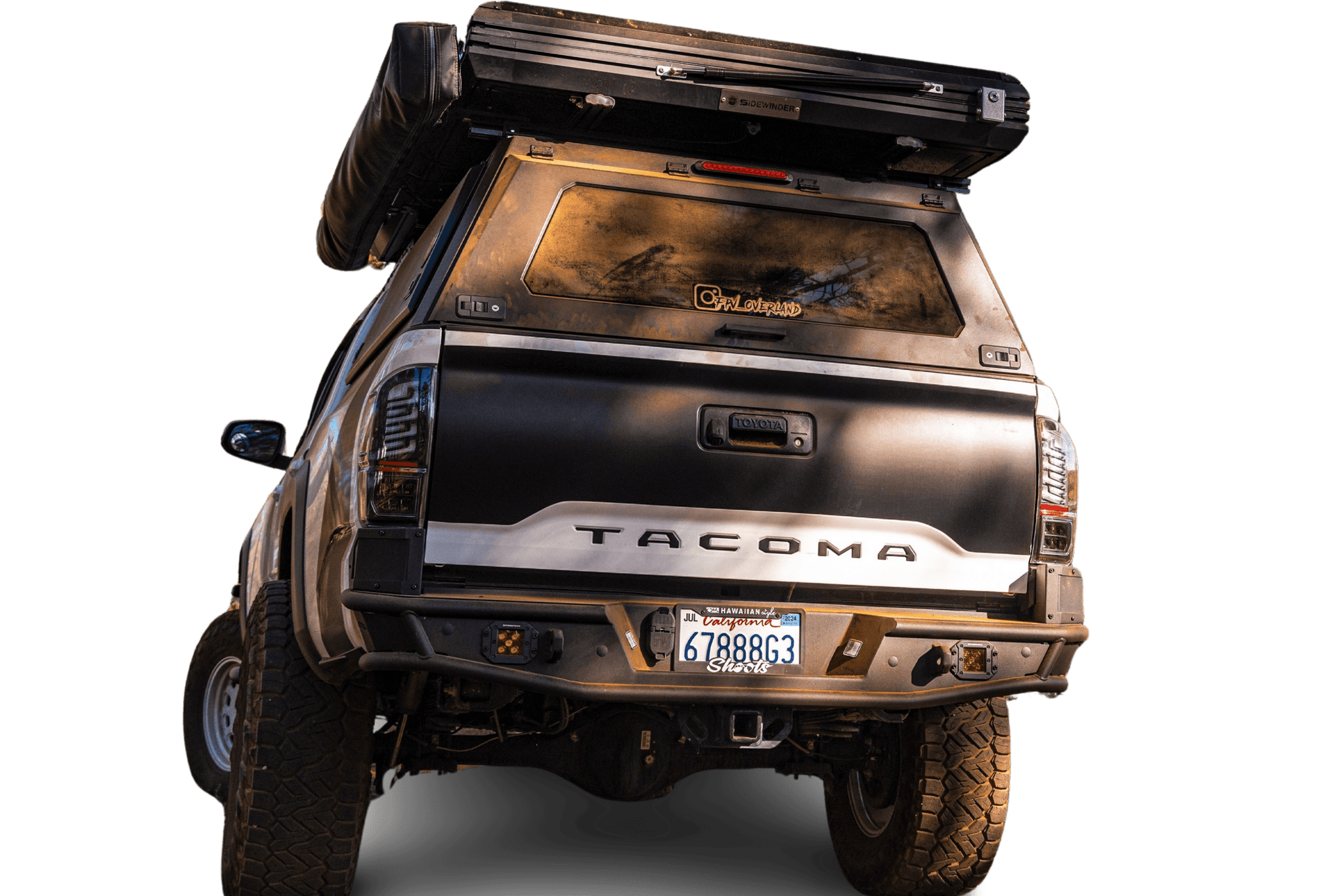 Attica 4x4 Apex Series Rear Bumper for 2016-2023 Toyota Tacoma - Recon ...