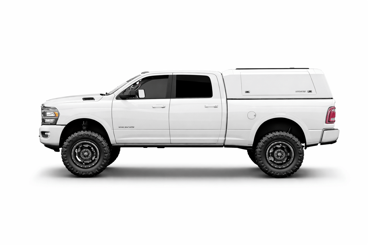 Smart Cap EVOc OEM White Bed Cap for 2019-2026 Ram 1500 6.5ft Bed ...