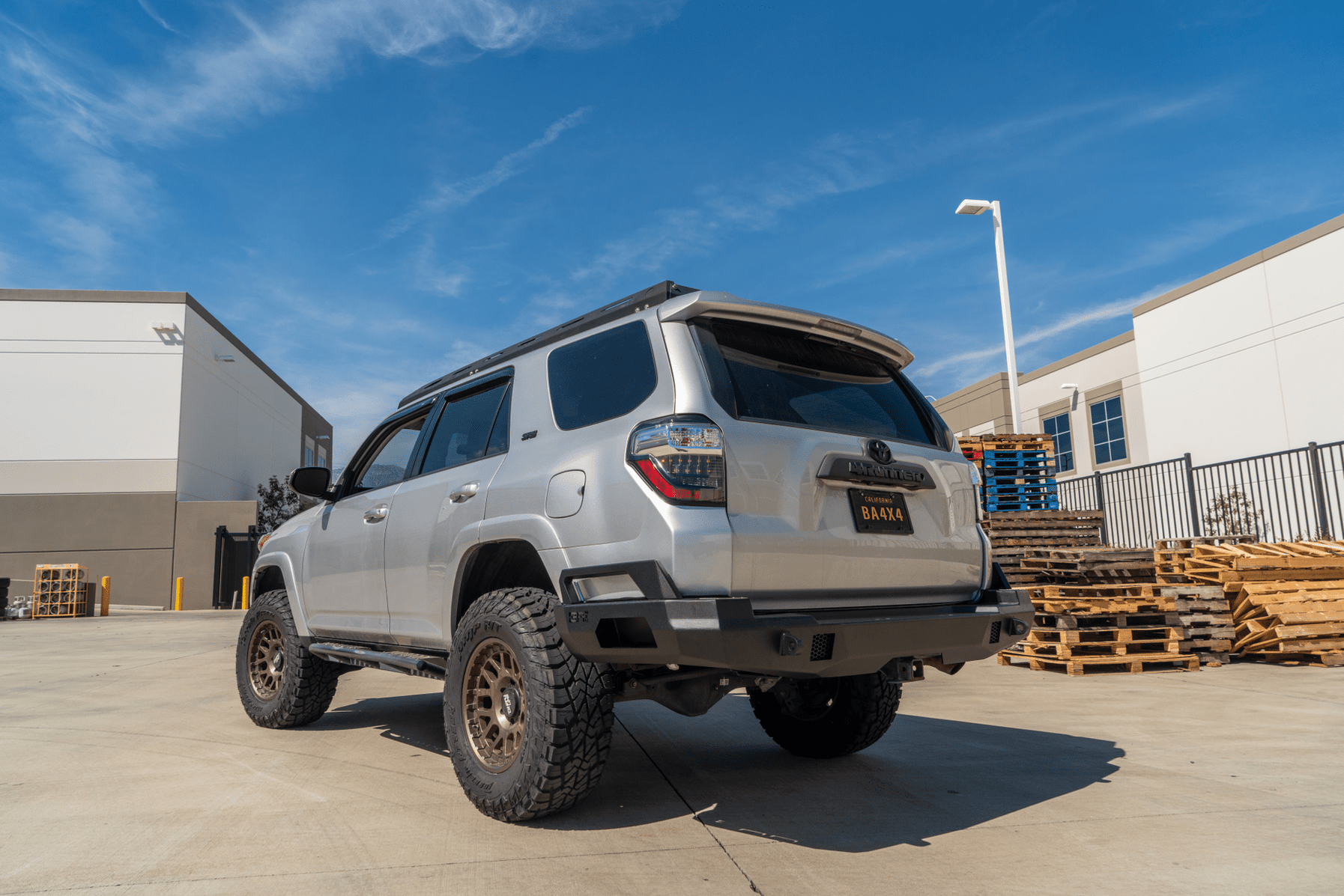 Body Armor 4x4 High Clearance Rear Bumper for 2010-2024 Toyota 4Runner ...