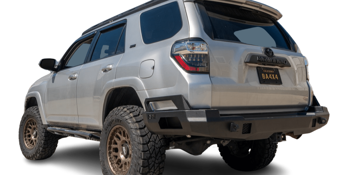 Body Armor 4x4 High Clearance Rear Bumper for 2010-2024 Toyota 4Runner ...