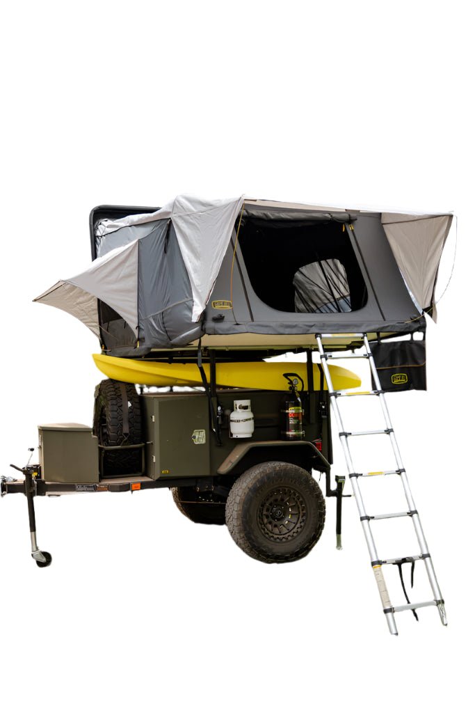 Smittybilt Overland Gen2 XXL Hard Shell Rooftop Tent (5 Person) RTT ...