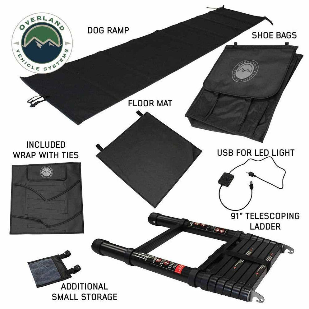 OVS Sherpa 4 Season Rooftop Tent + FREE Cold Weather Insulation kit ...