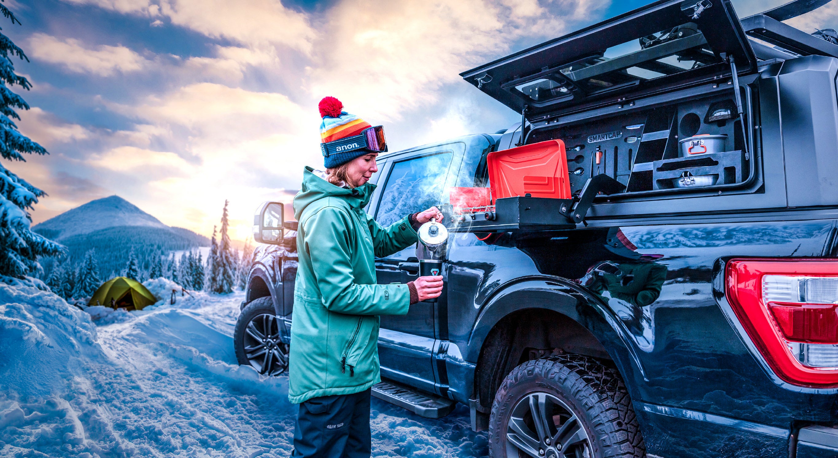 RSI EVO Sport Smart Bed Cap for 2020-2026 Jeep Gladiator JT - Recon ...