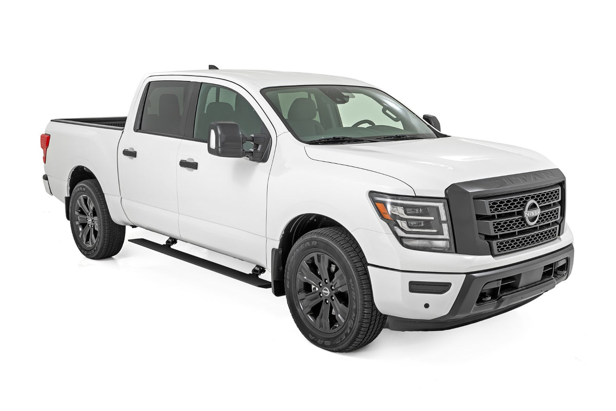 Electric Power Drop Down Running Boards for 2017-2024 Nissan Titan ...