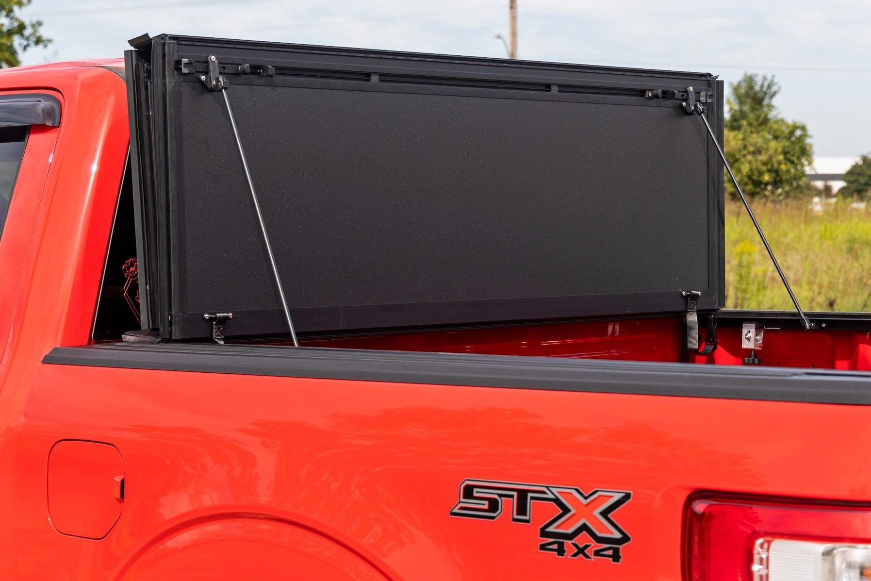 Low Profile Tri Fold Aluminum Tonneau Bed Cover 08-16 Ford F250 F350 (6 ...