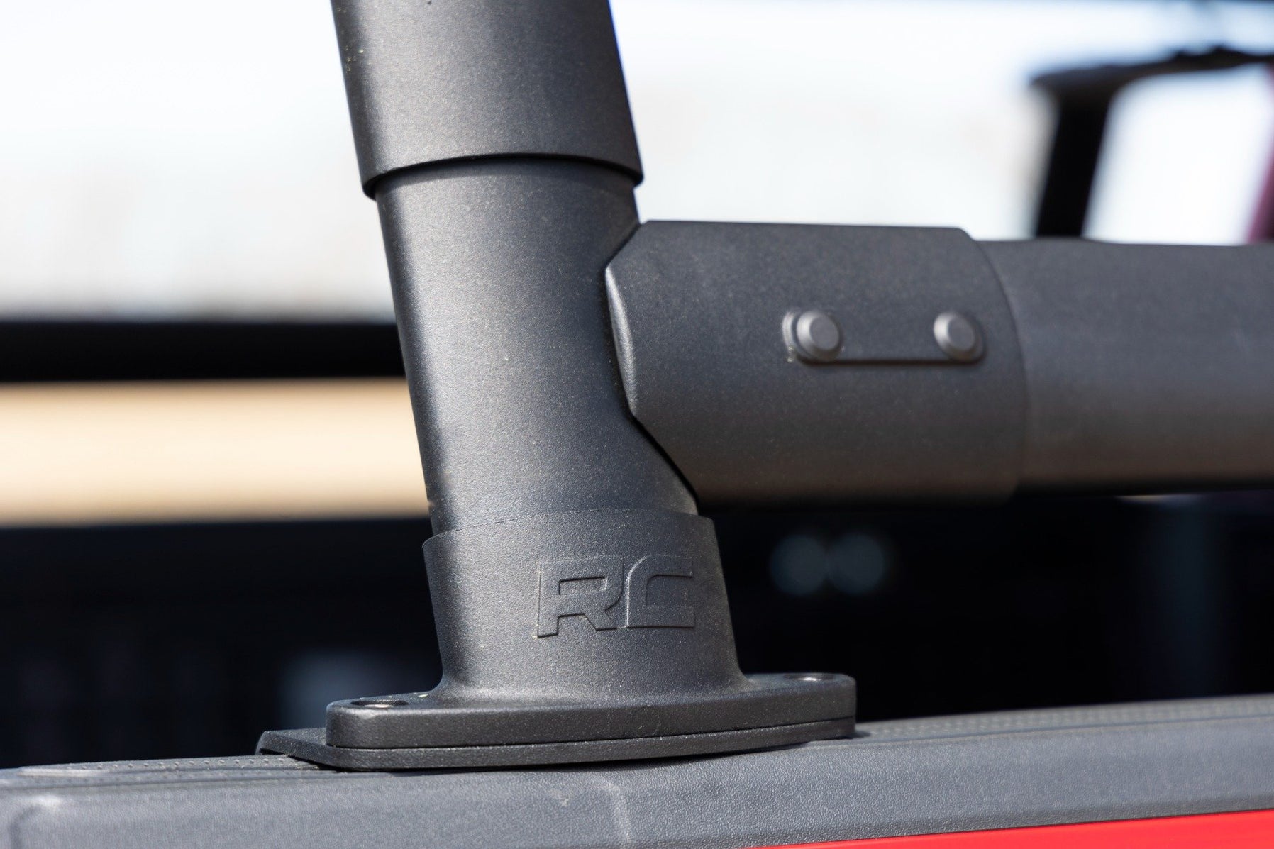 Rough Country Aluminum Overland Bed Rack for 2024 Toyota Tacoma - Reco ...