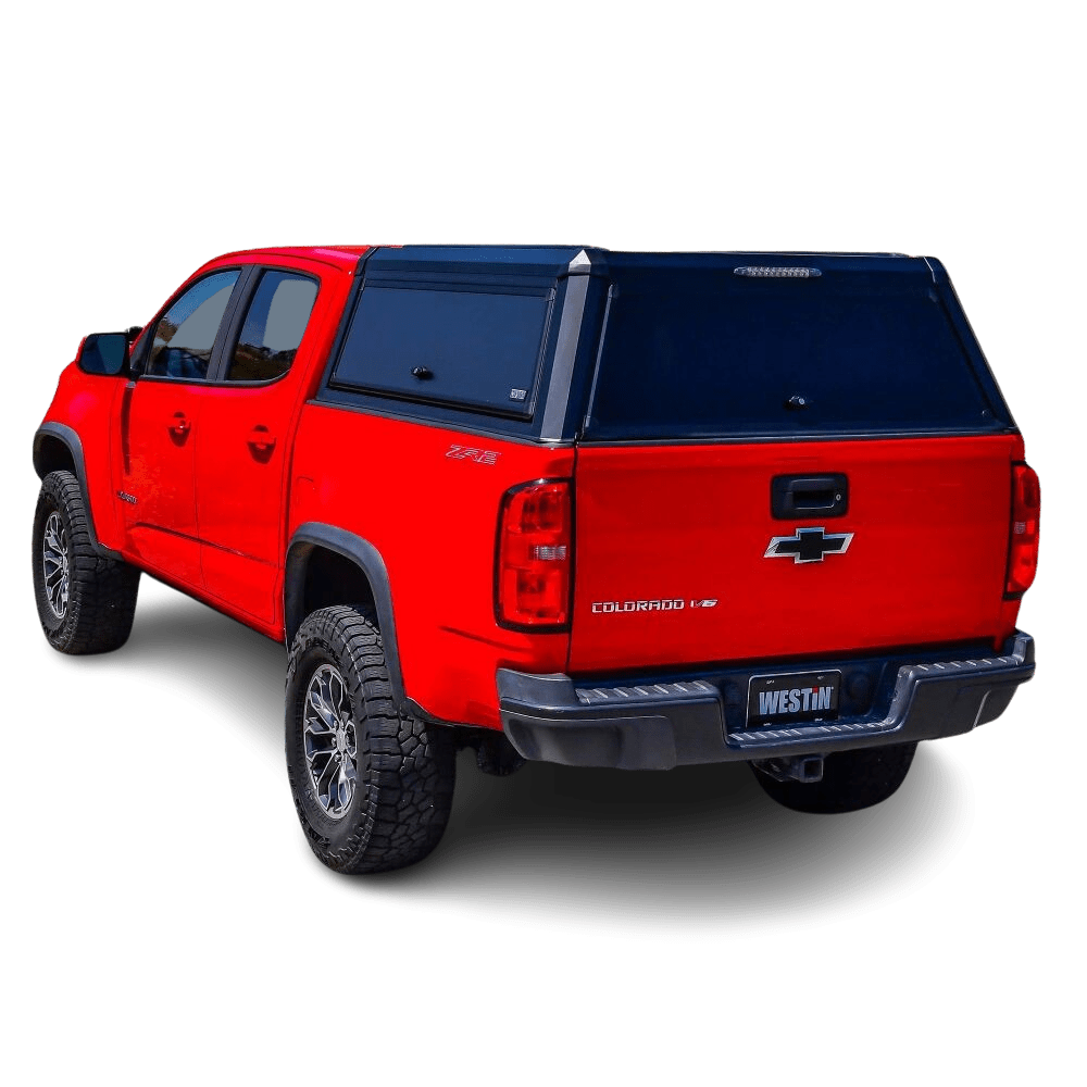 Westin Automotive EXP Bolt on Aluminum Bed Cap for 2017-2022 Chevy Col ...