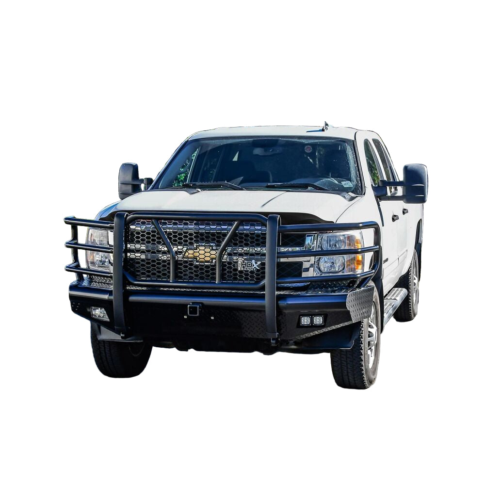 Westin HDX Bandit Front Bumper for 2011-2014 Chevrolet Silverado 2500 ...