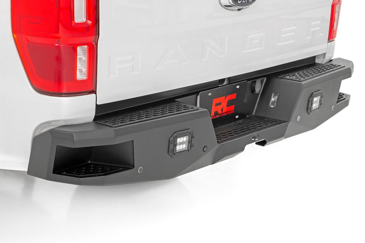 RC Steel Rear Bumper with LED Lights for 2019-2023 Ford Ranger - Recon ...
