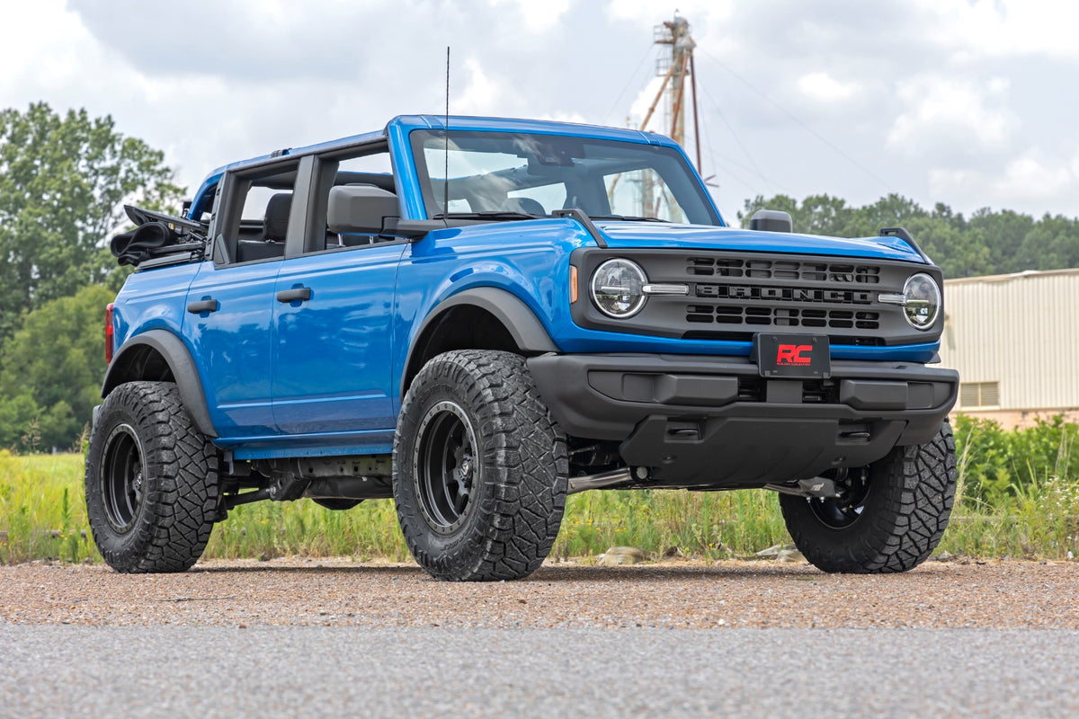 Rough Country 40400 2" Bolt on Leveling Kit for 2021-2024 Ford Bronco ...