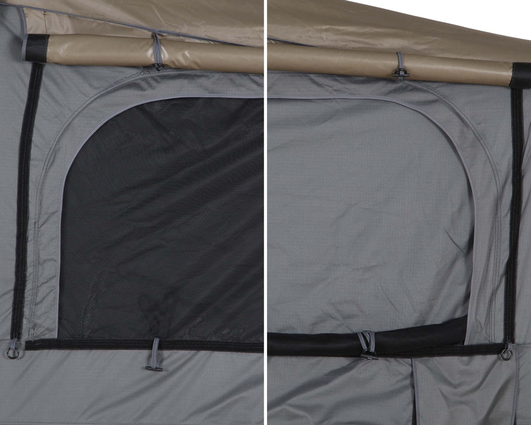 OVS Bushveld II Roof Top Tent | 4-Season Cantilever RTT with King-Size ...