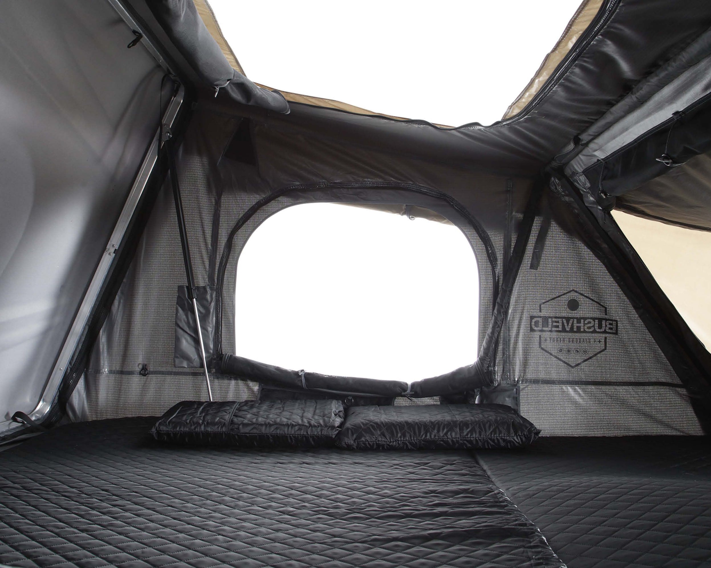 OVS Bushveld II Roof Top Tent | 4-Season Cantilever RTT with King-Size ...