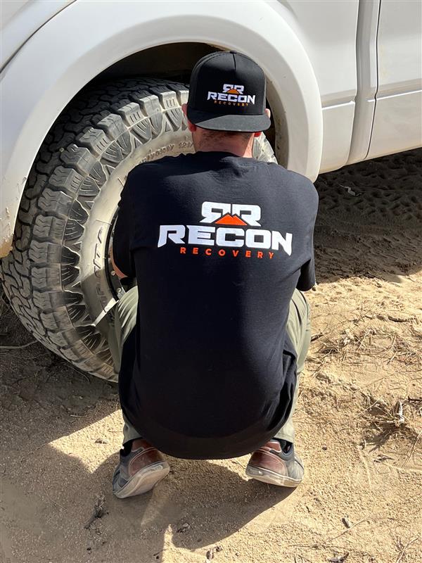 Recon Recovery Men's Original Brand T-Shirt - Black (FREE SHIPPING ...