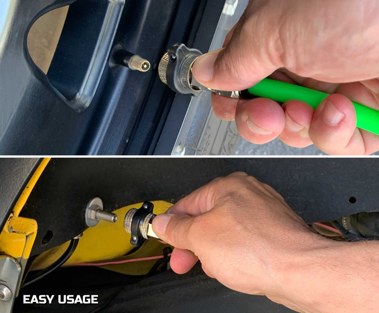 Overland Vehicle Systems 4 Tire Inflation System for 2018-2024 Jeep Wr ...