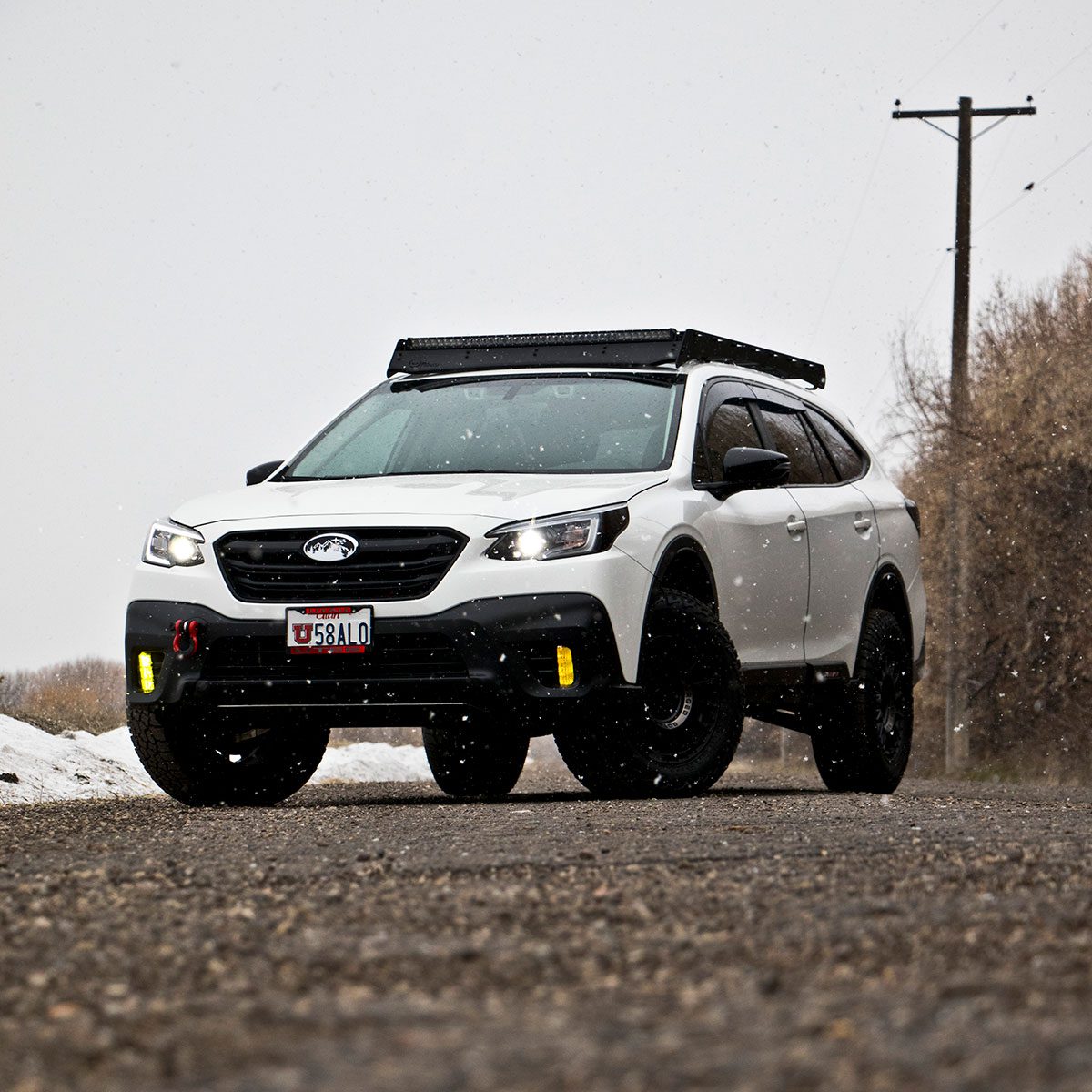 Prinsu Roof Rack for 2020-2024 Subaru Outback- Black Powder Coat ...