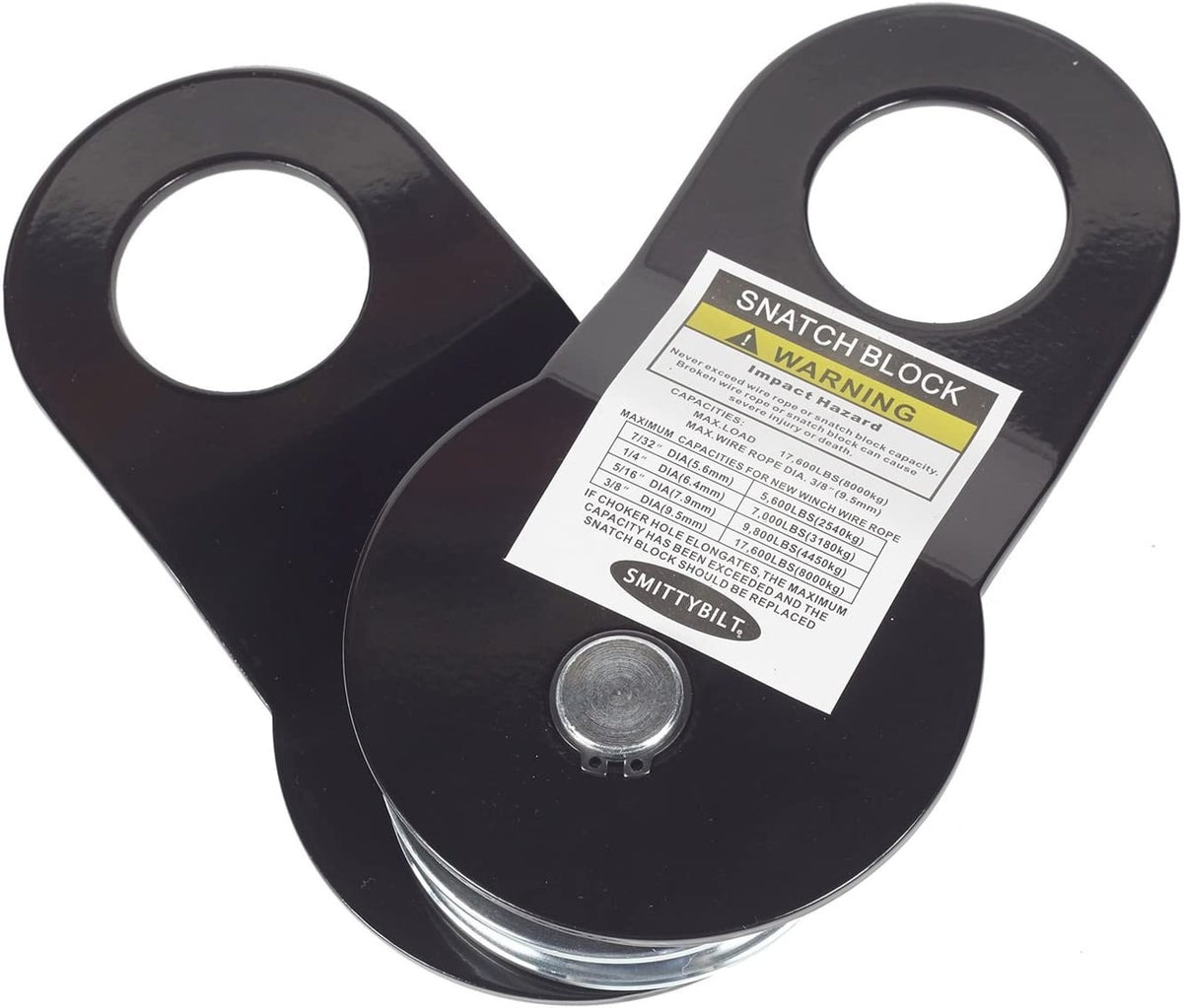 Smittybilt Winch Recovery Snatch Block - 18,000 Lb. Rating - Recon Recovery