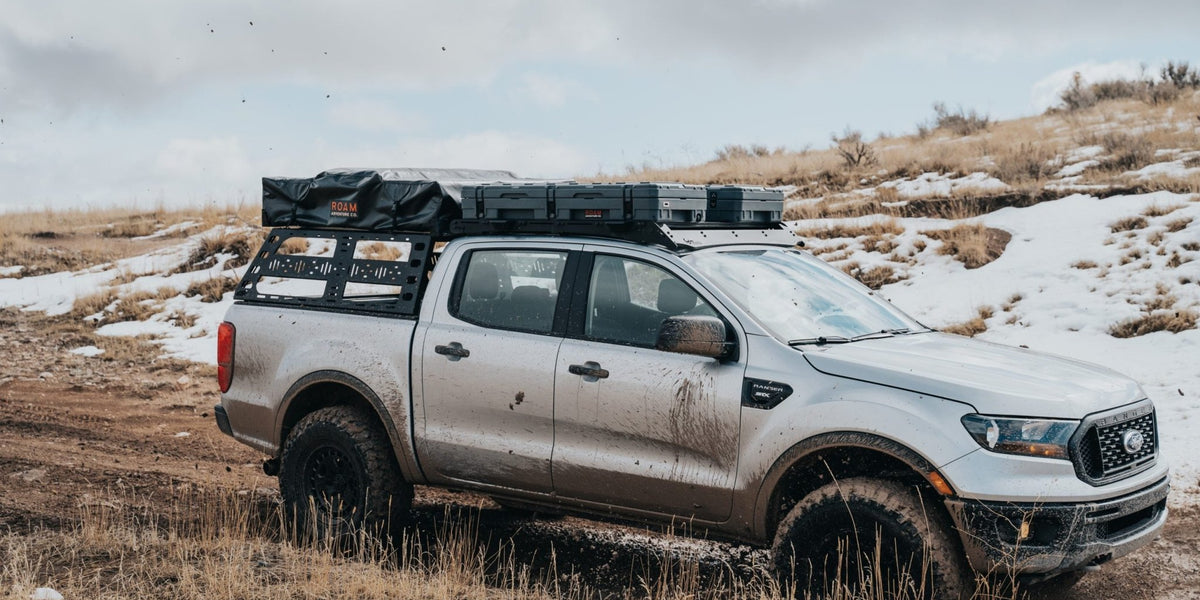 CBI Prinsu Offroad Overland Cab Height Bed Rack for 2019-2022 Ford Ran ...