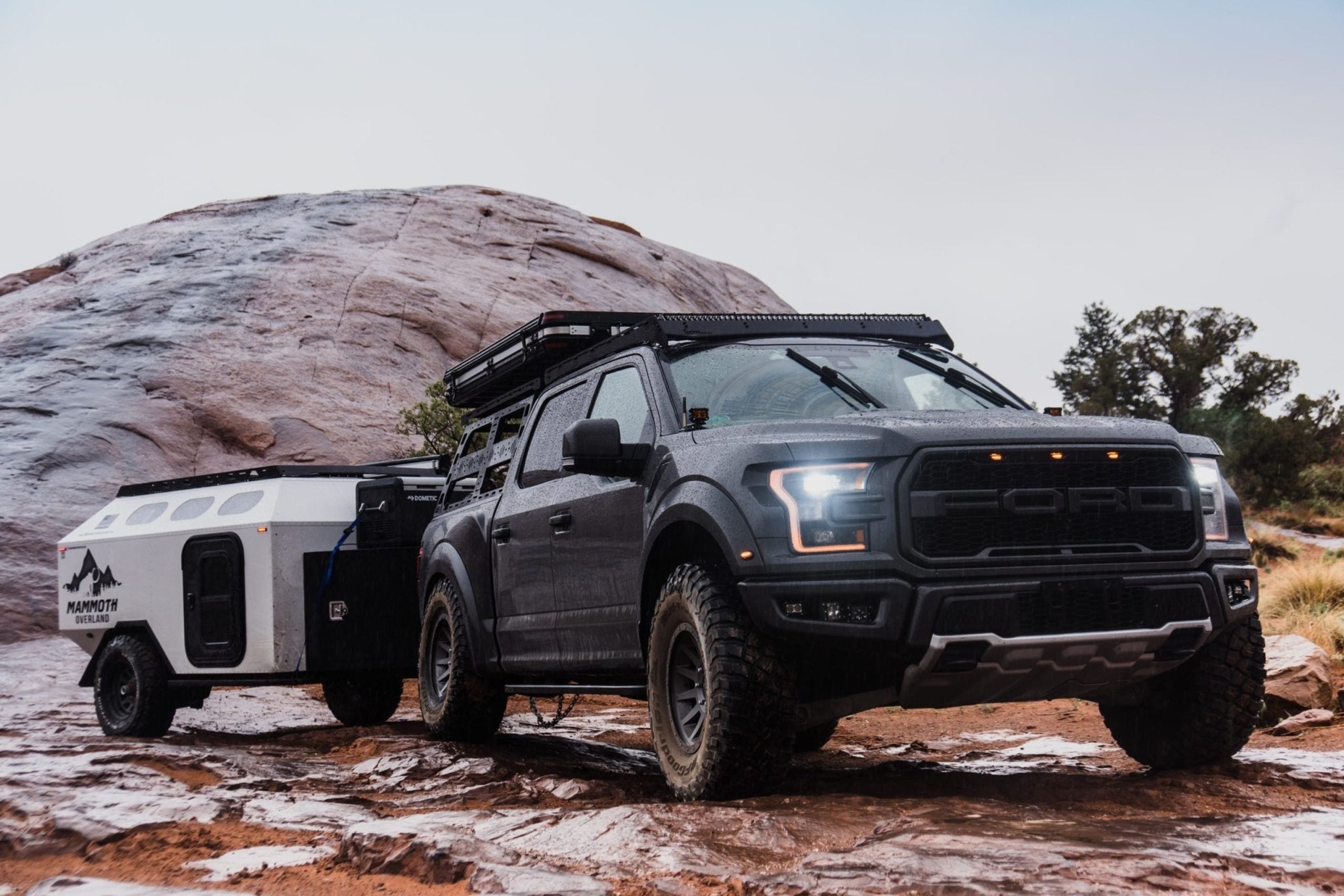 Prinsu Roof Rack for 2015-2017 Ford F150 & Raptor SuperCrew- Black Pow ...