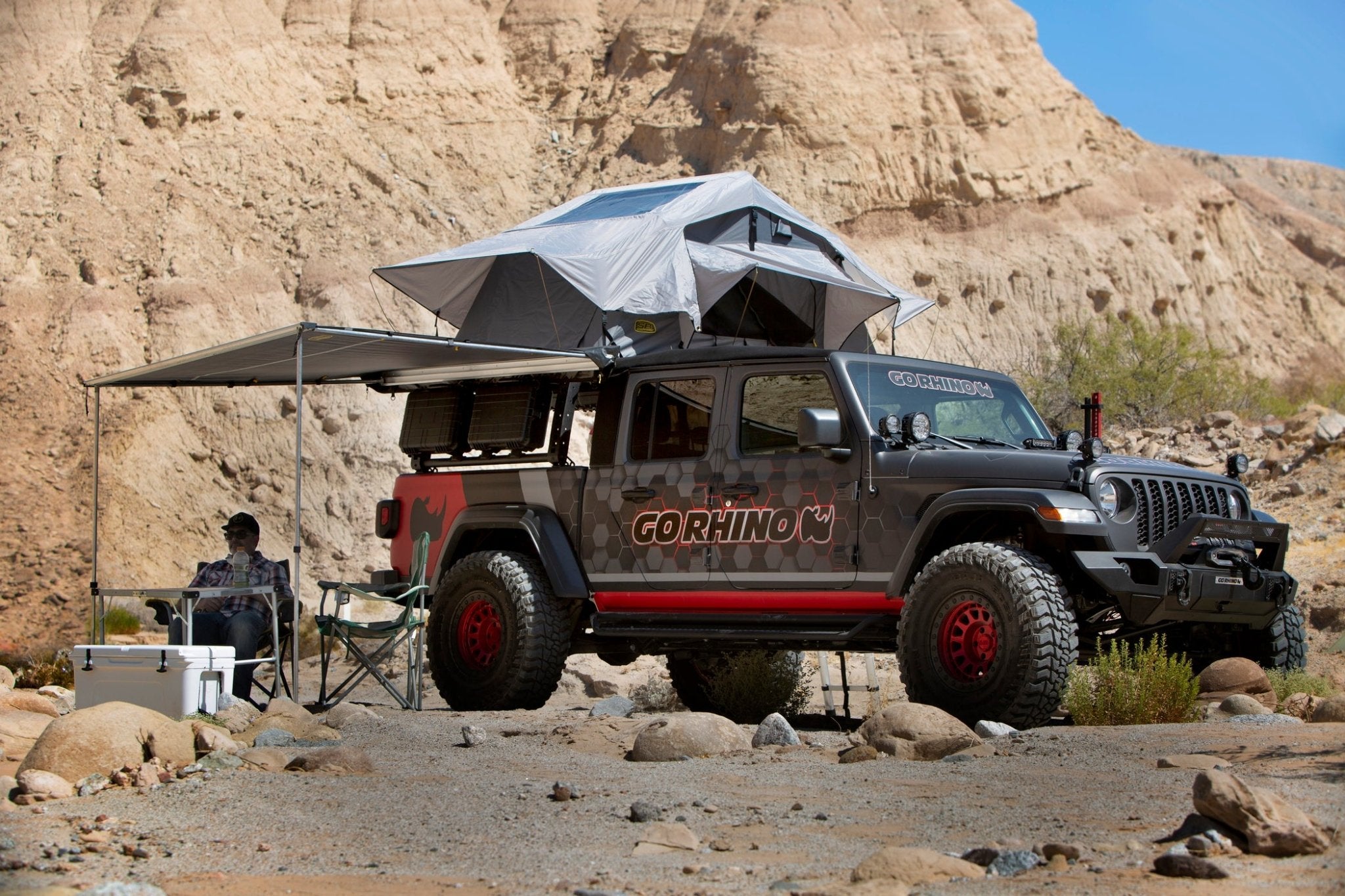 Go Rhino 5950000T XRS NO DRILL Overland Xtreme Bed Rack - 2020-2024 ...