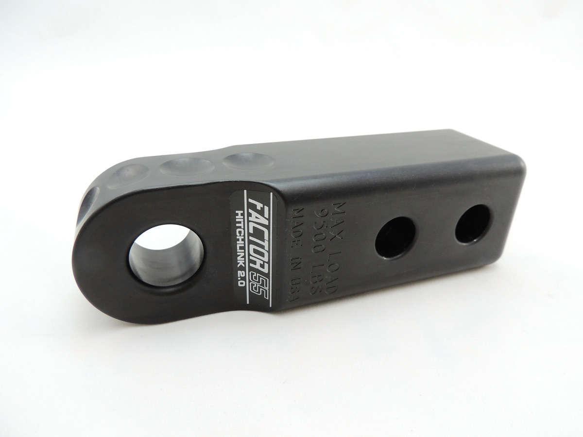 Factor 55 00020-04 Receiver D-Ring Mount - 4.75 Ton Load Rating, Black ...