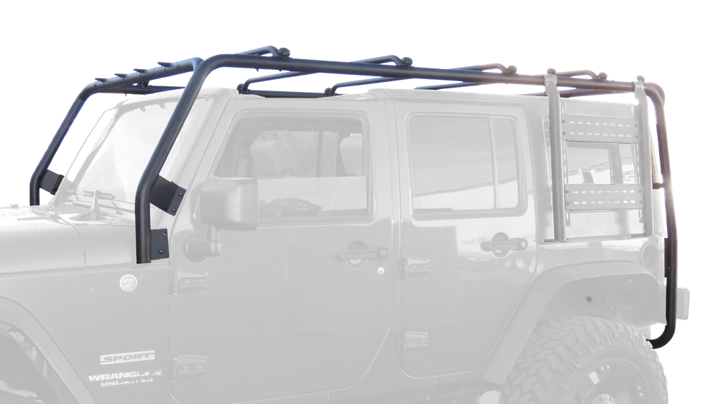 Body Armor 4x4 Bolt on Overland Roof Rack for 2007-2018 Wrangler JK ...