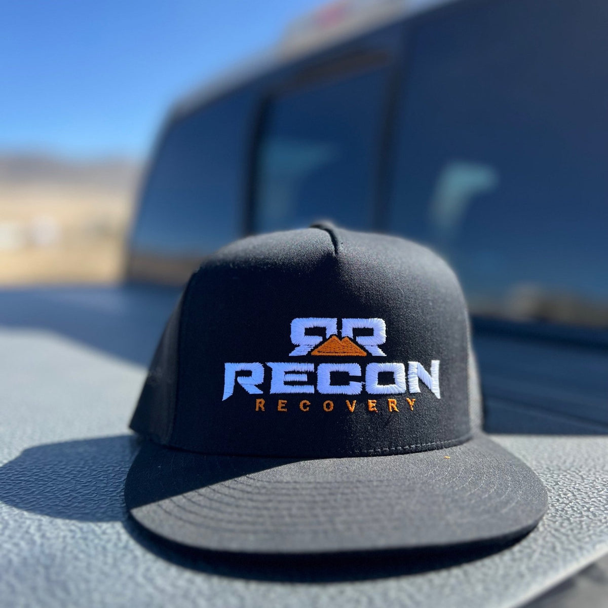 Recon Recovery Snapback Trucker Style Logo Hat - Recon Recovery