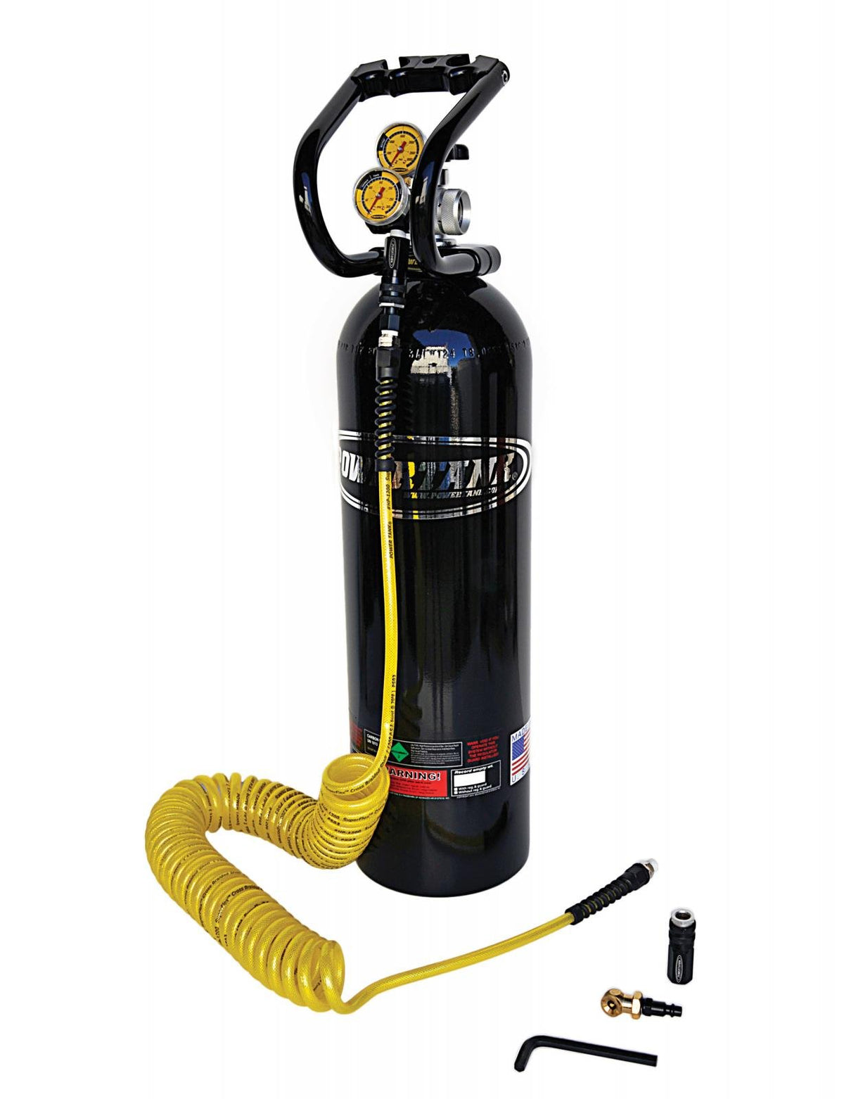 Power Tank PT15-5300-BK CO2 Tank 15 Lb Basic System 250 PSI Regulator ...