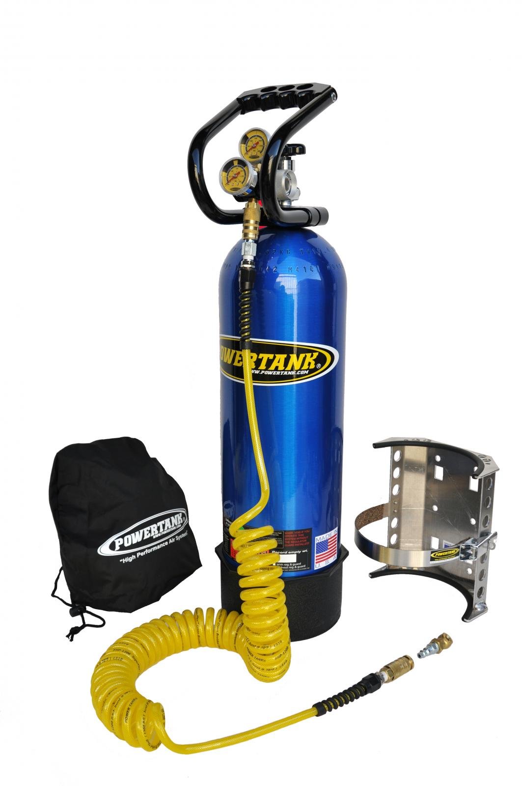 Power Tank PT15-5340-CB CO2 Tank 15 Lb Package A 250 PSI Candy Blue ...