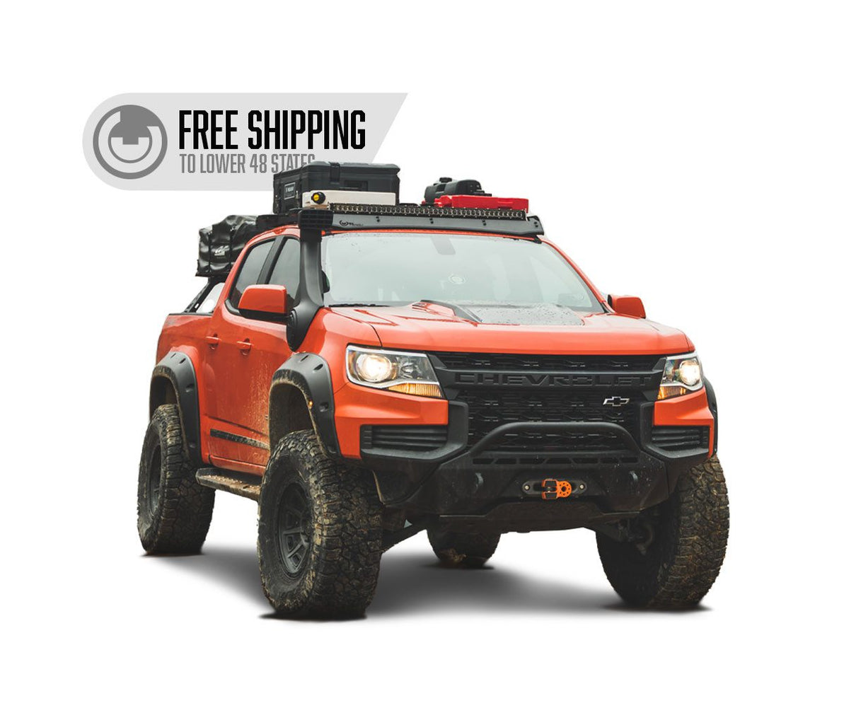 Prinsu Roof Rack for 2015-2022 Chevy Colorado- Black Powder Coat ...