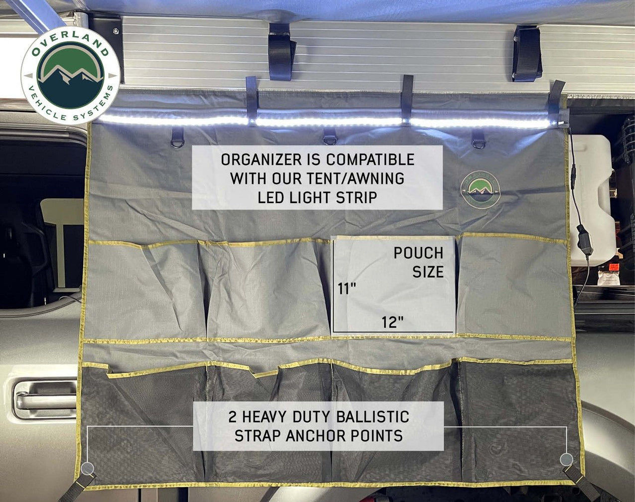 Overland Vehicle Systems 18059909 Gray Awning - Polyester Fabric ...