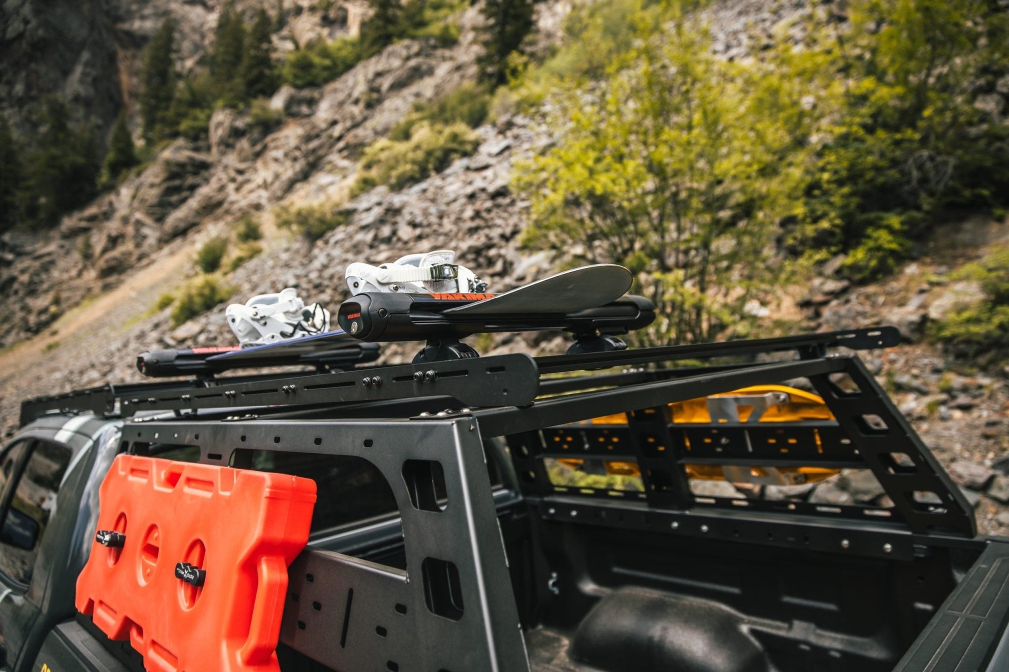 CBI Prinsu Offroad Cab Height Overland Bed Rack for 2007-2021 Toyota T ...